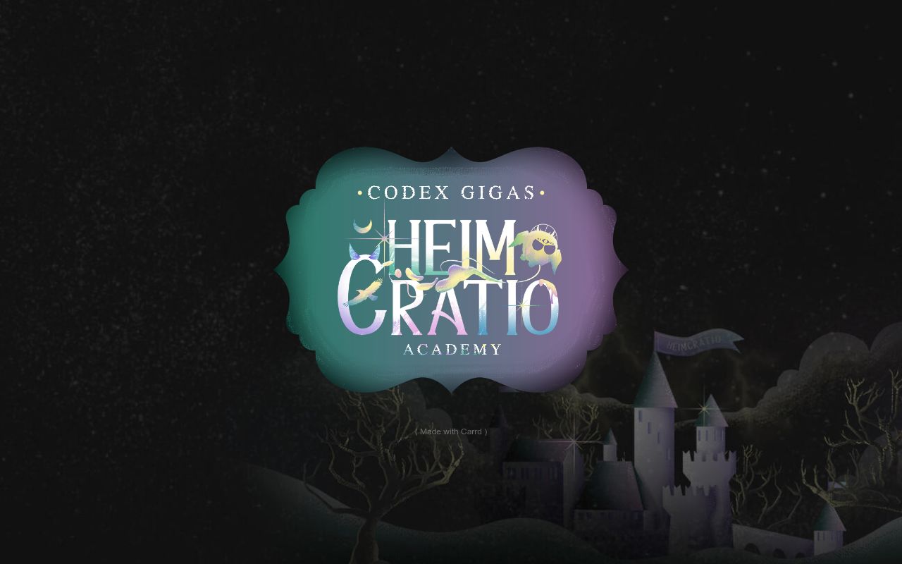 𝐇𝐄𝐈𝐌𝐂𝐑𝐀𝐓𝐈𝐎: 𝐂𝐎𝐃𝐄𝐗 𝐆𝐈𝐆𝐀𝐒